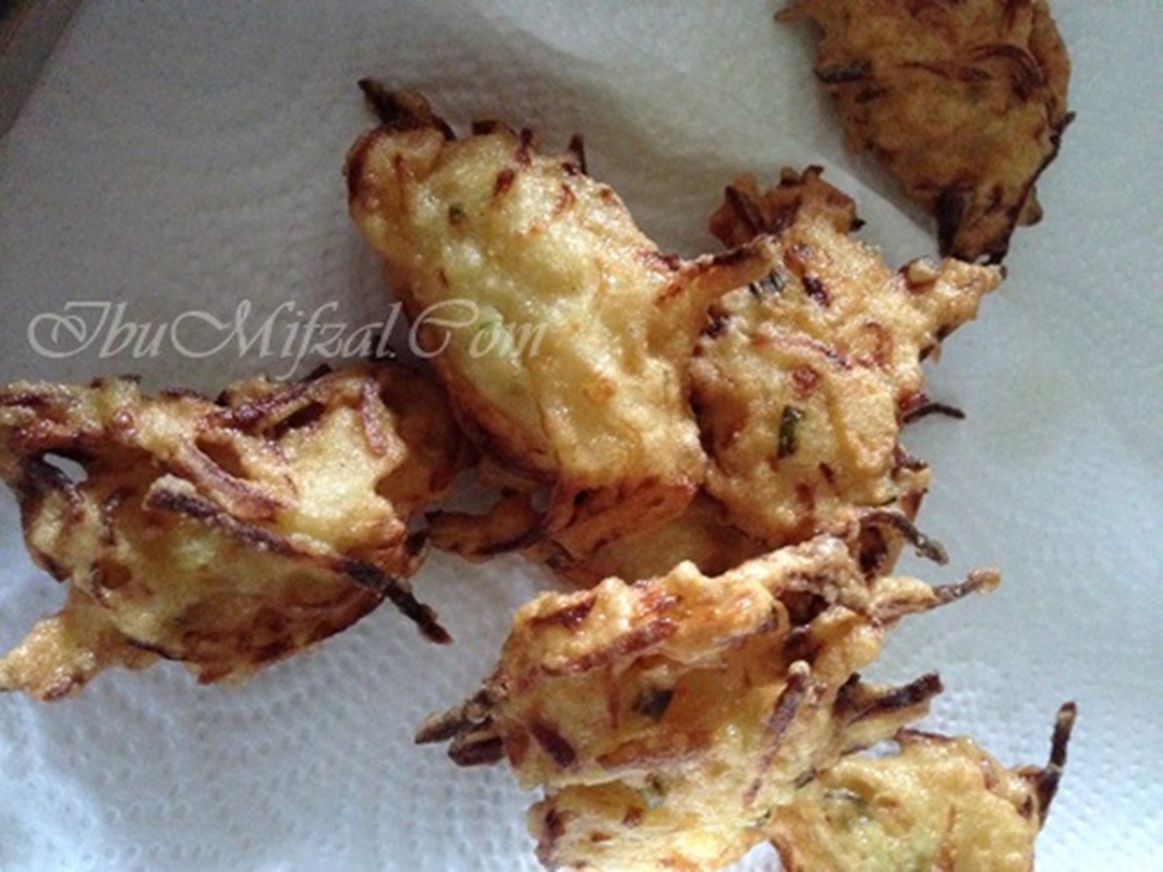 Resipi Cucur Kentang @ Potato Fritters – Blog Ibu Mifzal